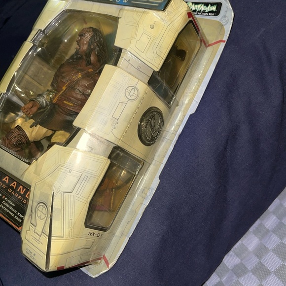 Art Asylum | Toys | Nib Vtg 202 Star Trek Broken Bow Klaang Klingon Warrior 6 Collectors Figure ...